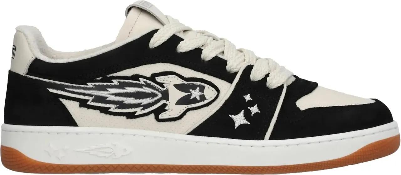 Enterprise Japan Rocket Sneaker S1005 White Black weiß | Low-Top-Sneaker