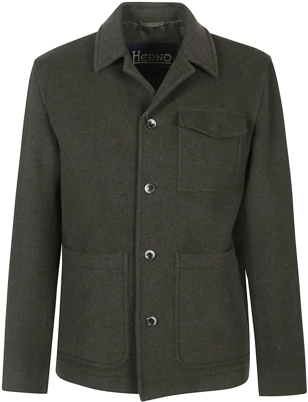 Herno Field Jacket Green grün | Daunenjacke