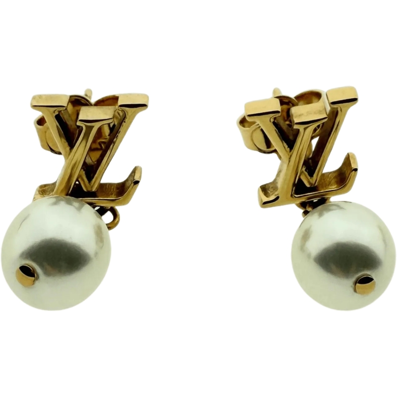 Pre-Loved Louis Vuitton Ring | Louis Vuitton LV Iconic Louisa Ohrringe ...