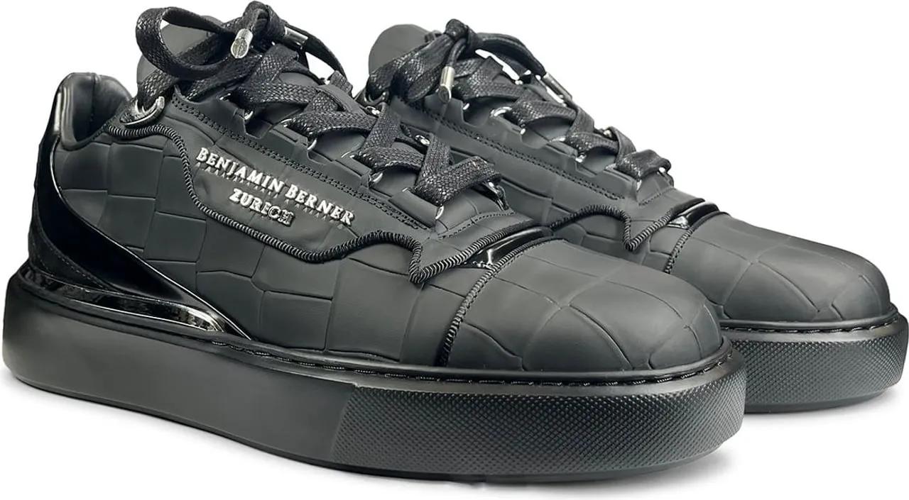 BENJAMIN BERNER Sneaker Zwart schwarz | Low-Top-Sneaker