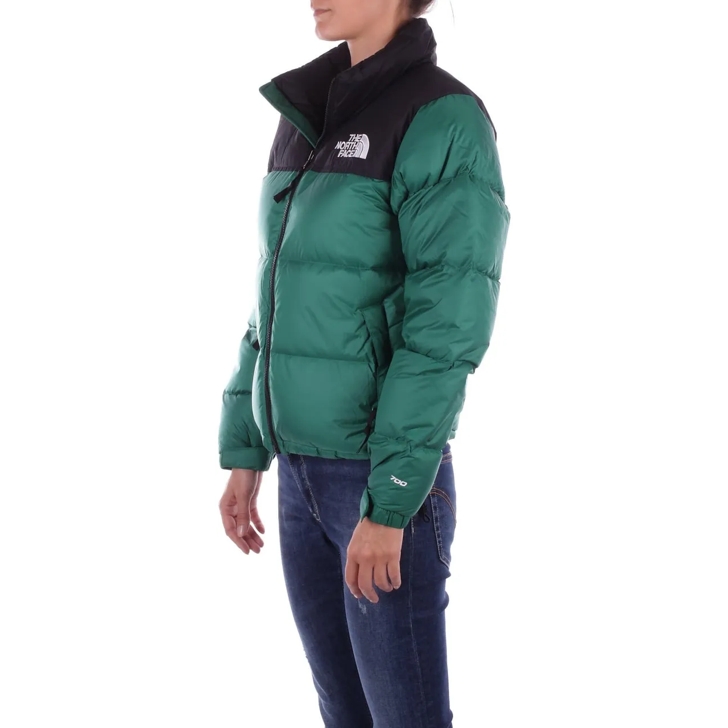 Dark green north face jacket store
