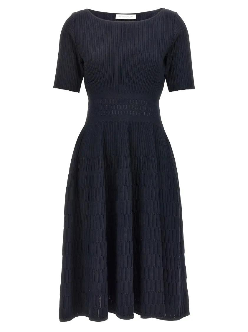 Antonino Valenti 'Hela' Dress Black | Midikleid