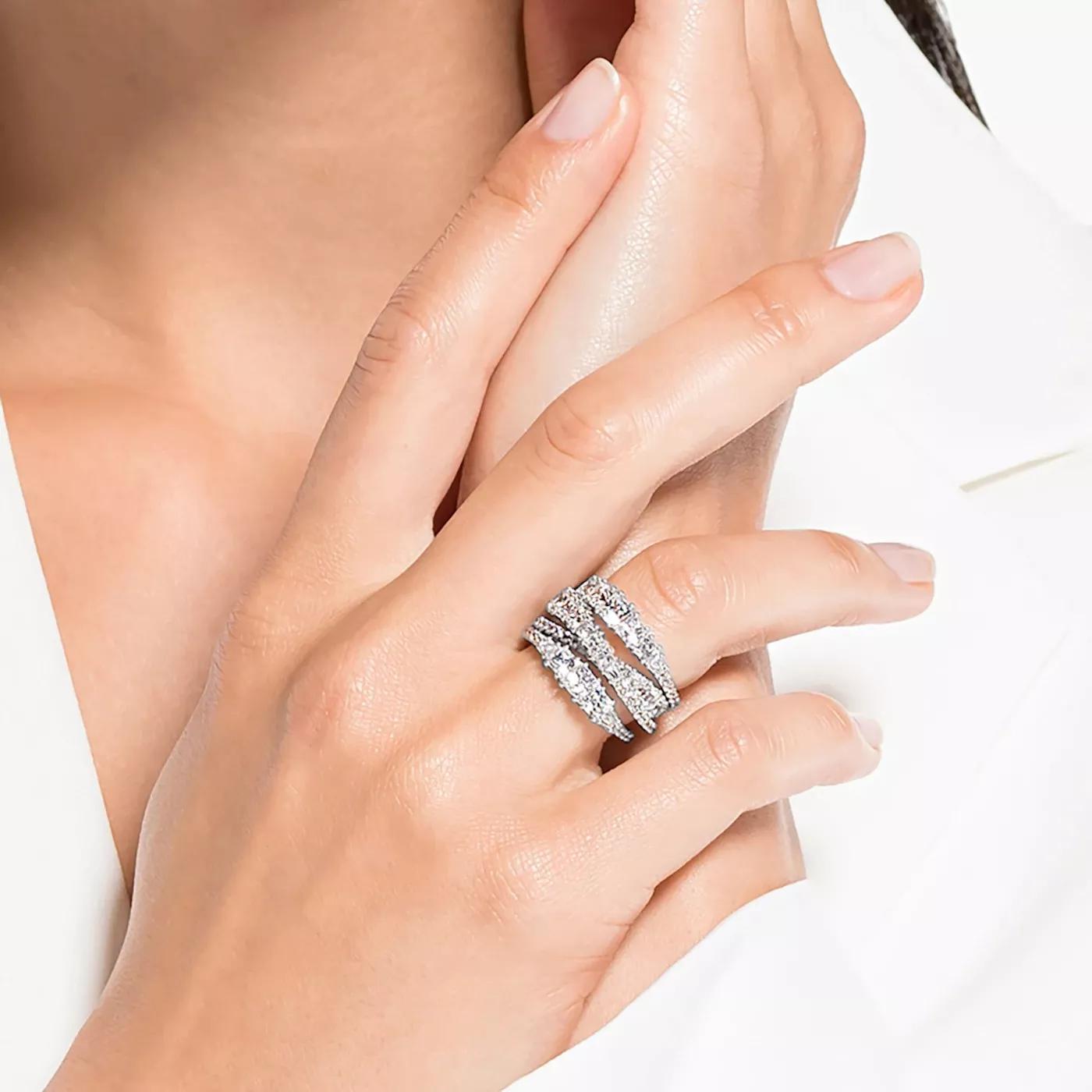 Swarovski Swarovski Twist Damen Ring Silber 5584650 Silber