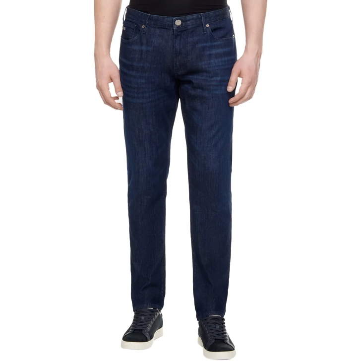 Armani jeans mens slim fit jeans blue store
