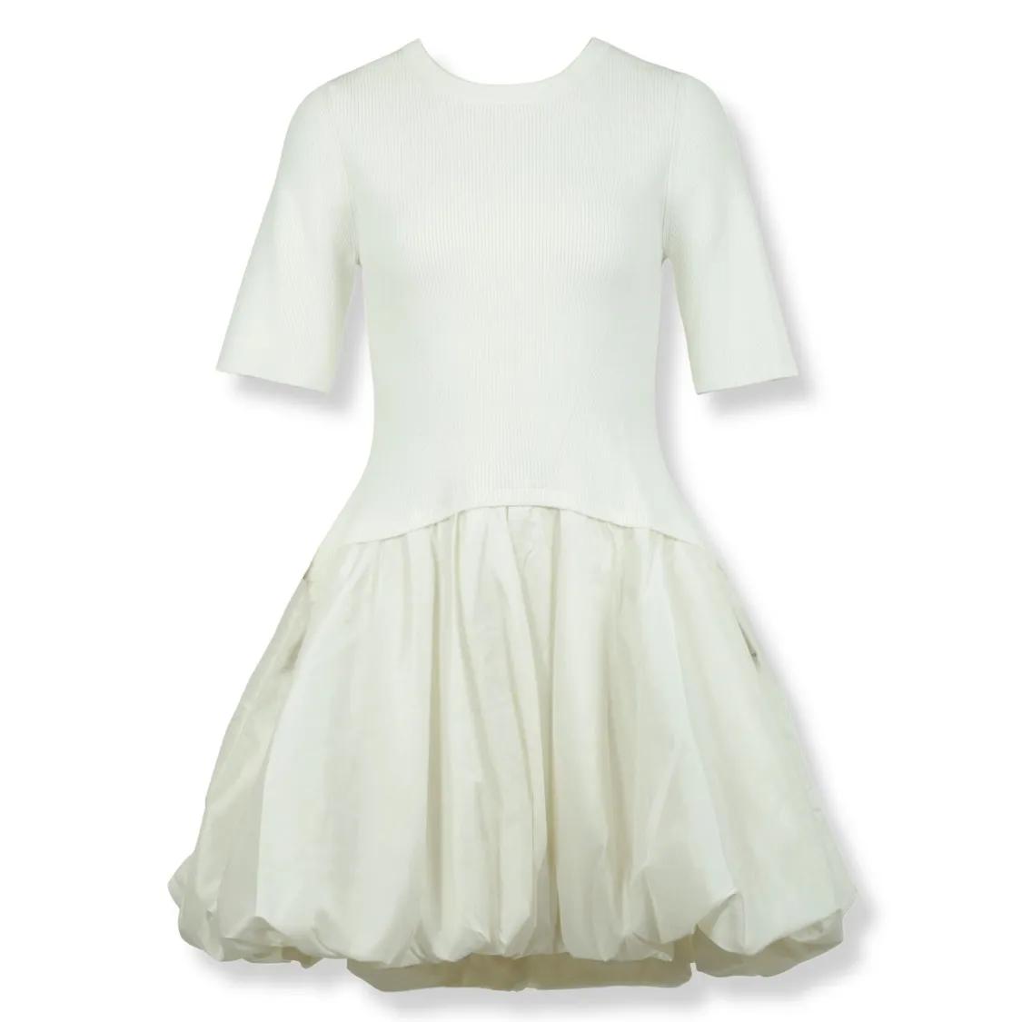 JONATHAN SIMKHAI Bubble Mini Dress With Playful Silhouette By Simkh ...