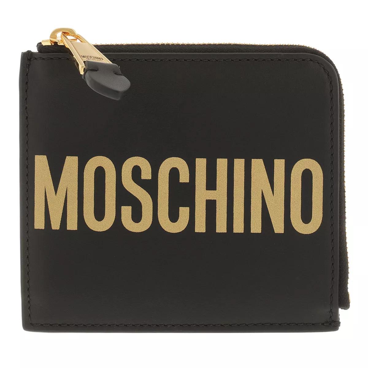Moschino Wallet Nero | Portemonnee