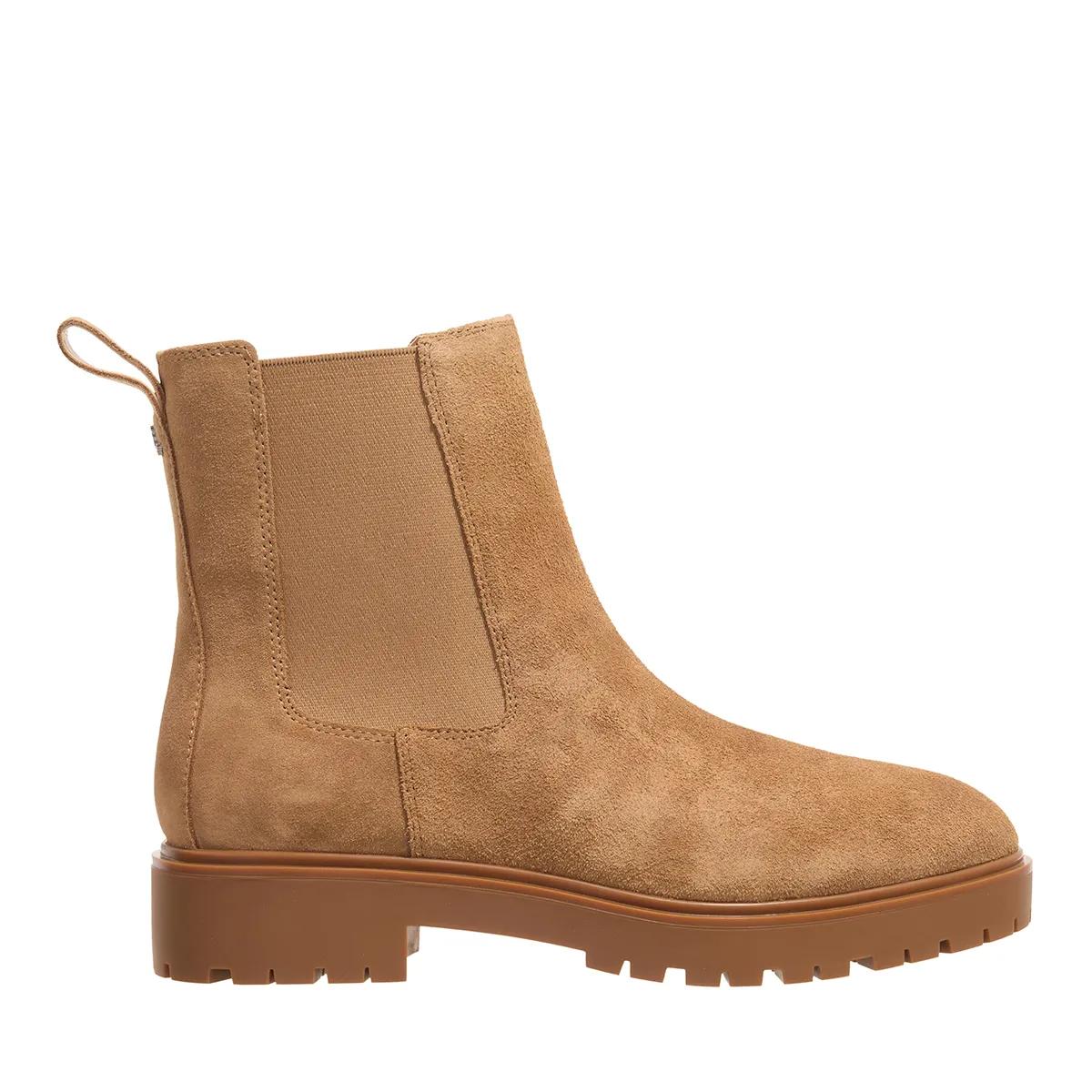 Lauren Ralph Lauren Allyson-Boots-Bootie Camel | Chelsea Boots