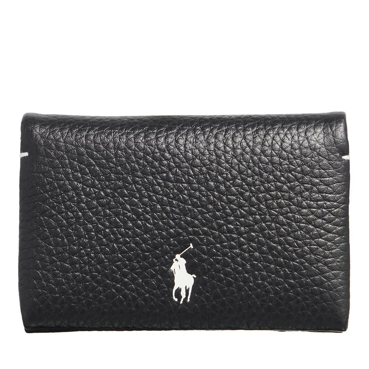 Polo Ralph Lauren Ply Flp Cc-Card Case-Small Black | Bi-Fold Portemonnee