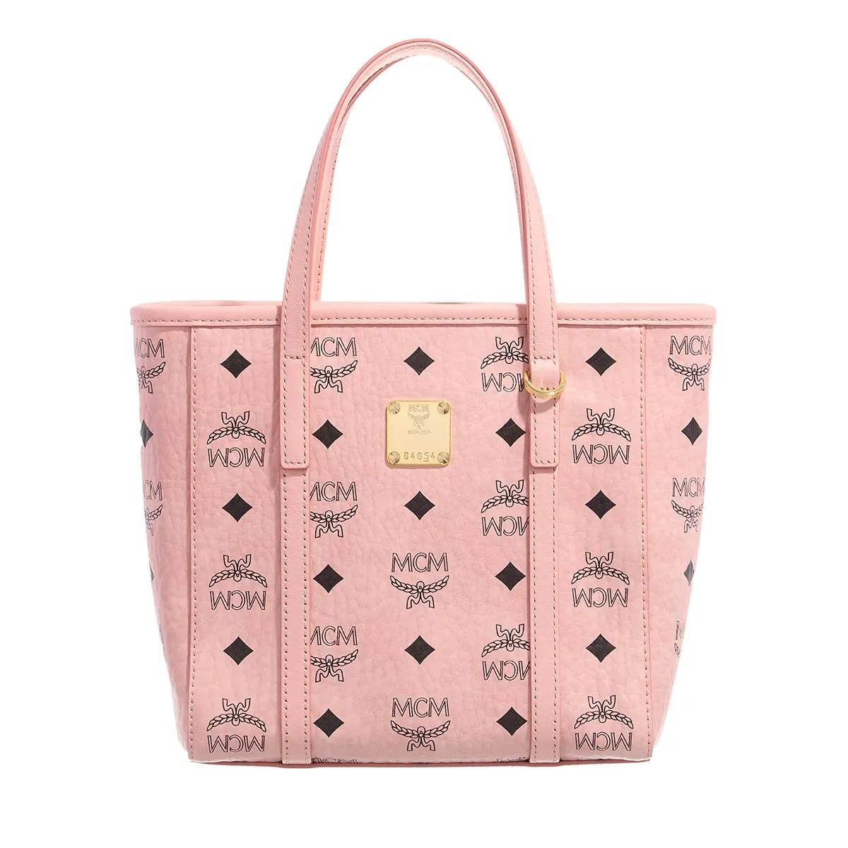 MCM Mcm Toni Shopper Mini Soft Pink | Crossbody Bag