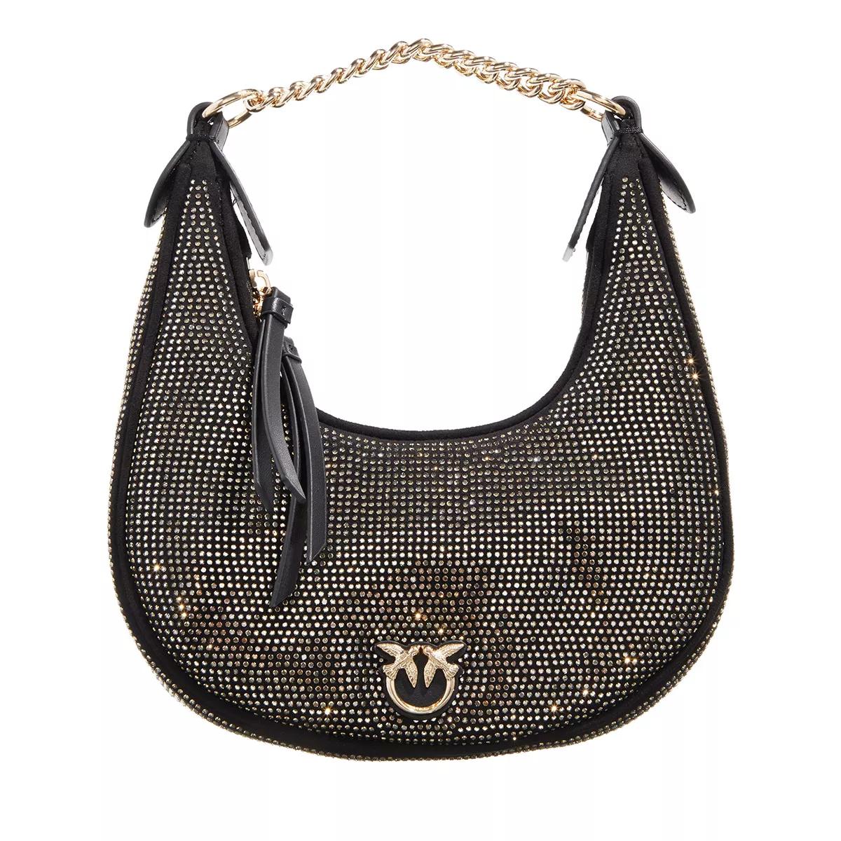 Pinko Brioche Hobo Mini Black | Pochette
