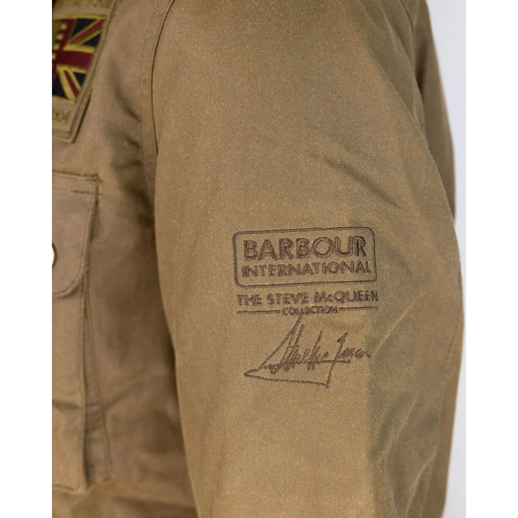 Barbour BARBOUR INTERNATIONAL Coats Camel schwarz Daunenjacken