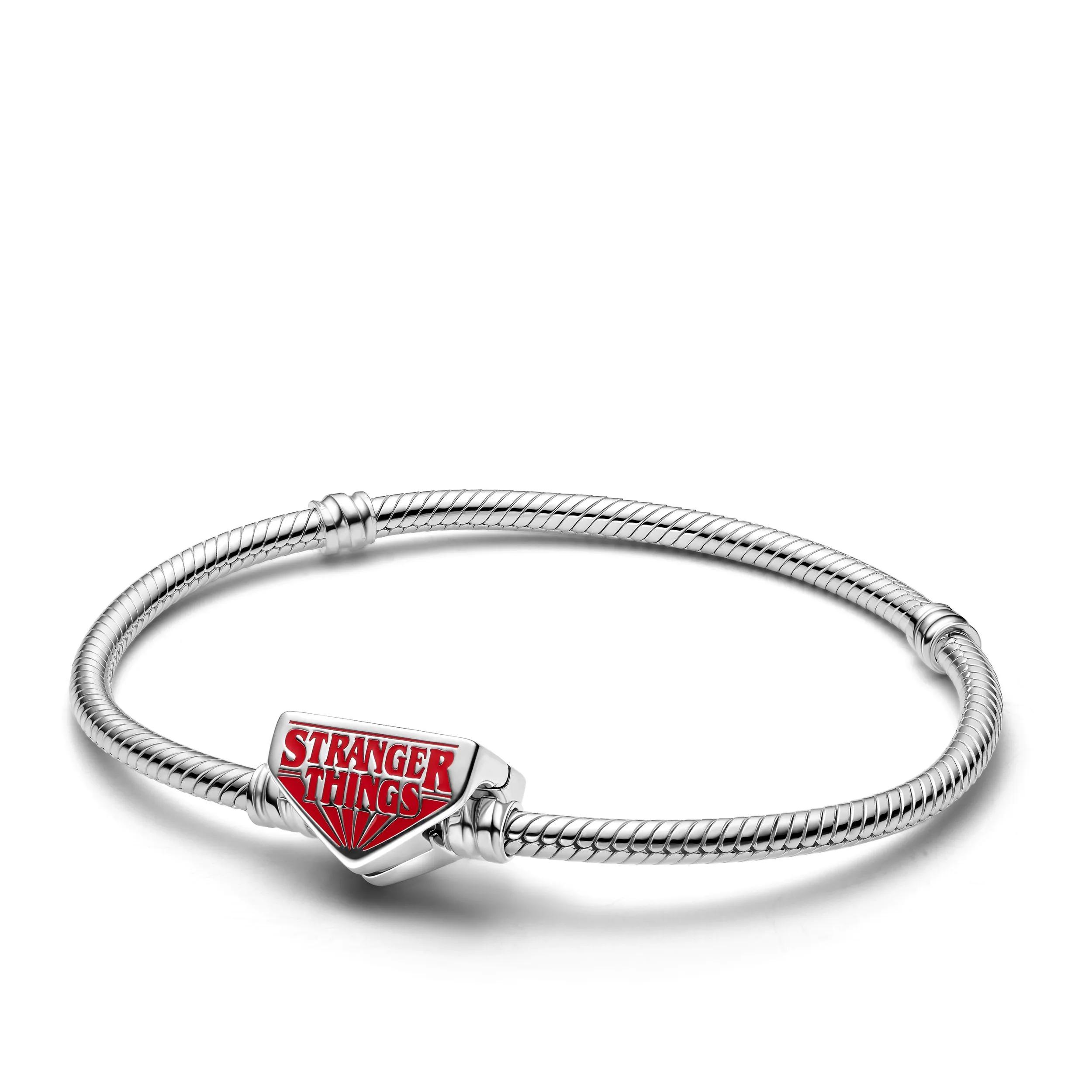 Pandora Stranger Things Schlangen Gliederarmband mit Versc Sterling silver Bracelet