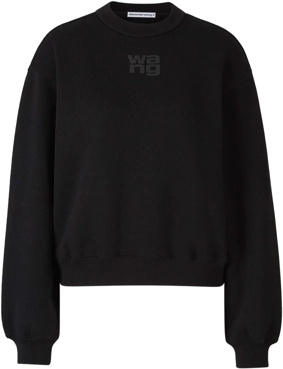 Alexander Wang Crew Neck Sweatshirt schwarz | Sweatshirts