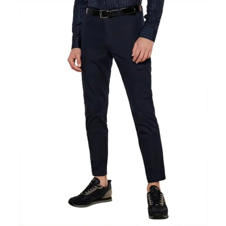 Hugo Trousers Blue blau