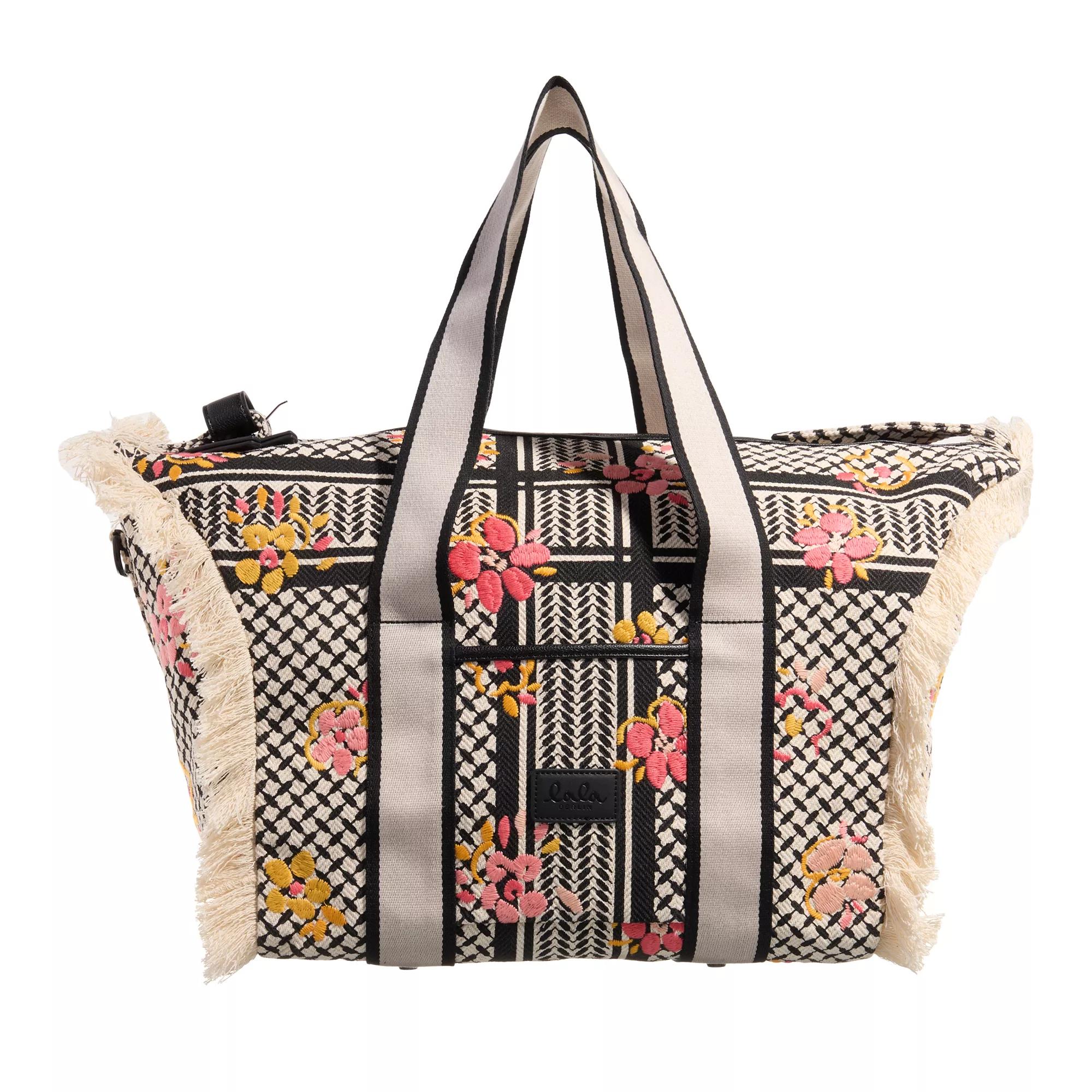 Lala Berlin Big Bag Muriel Heritage Flower Embroidery Weekender