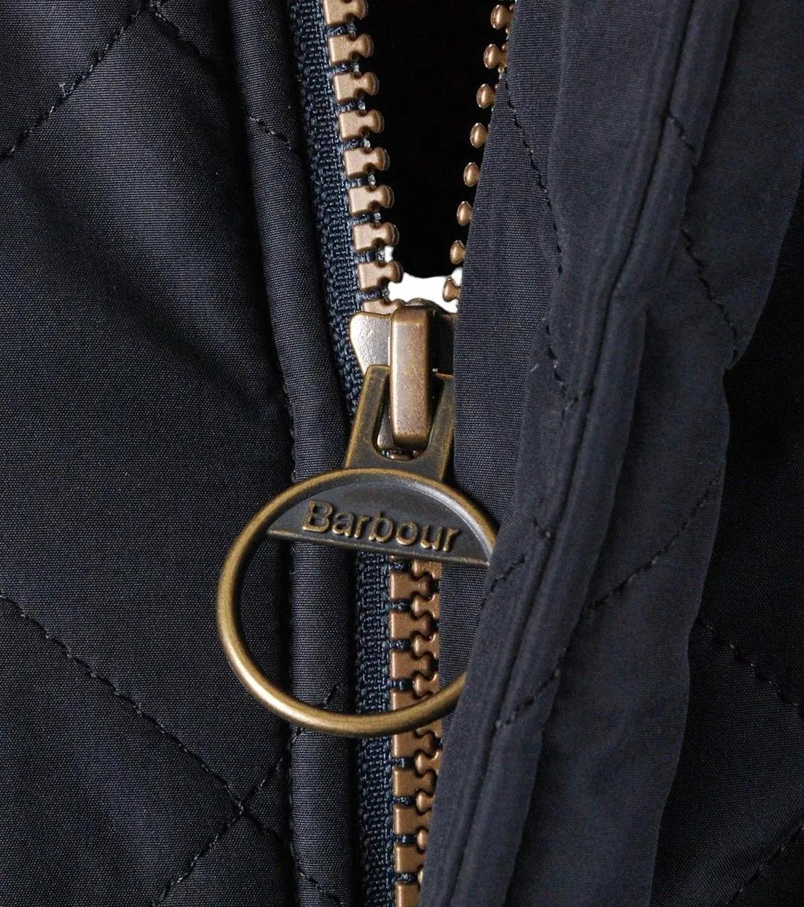 Barbour zipper store
