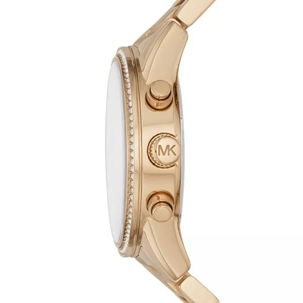 Michael Kors MK6356 Ladies Ritz Watch Gold Tone Chronograph
