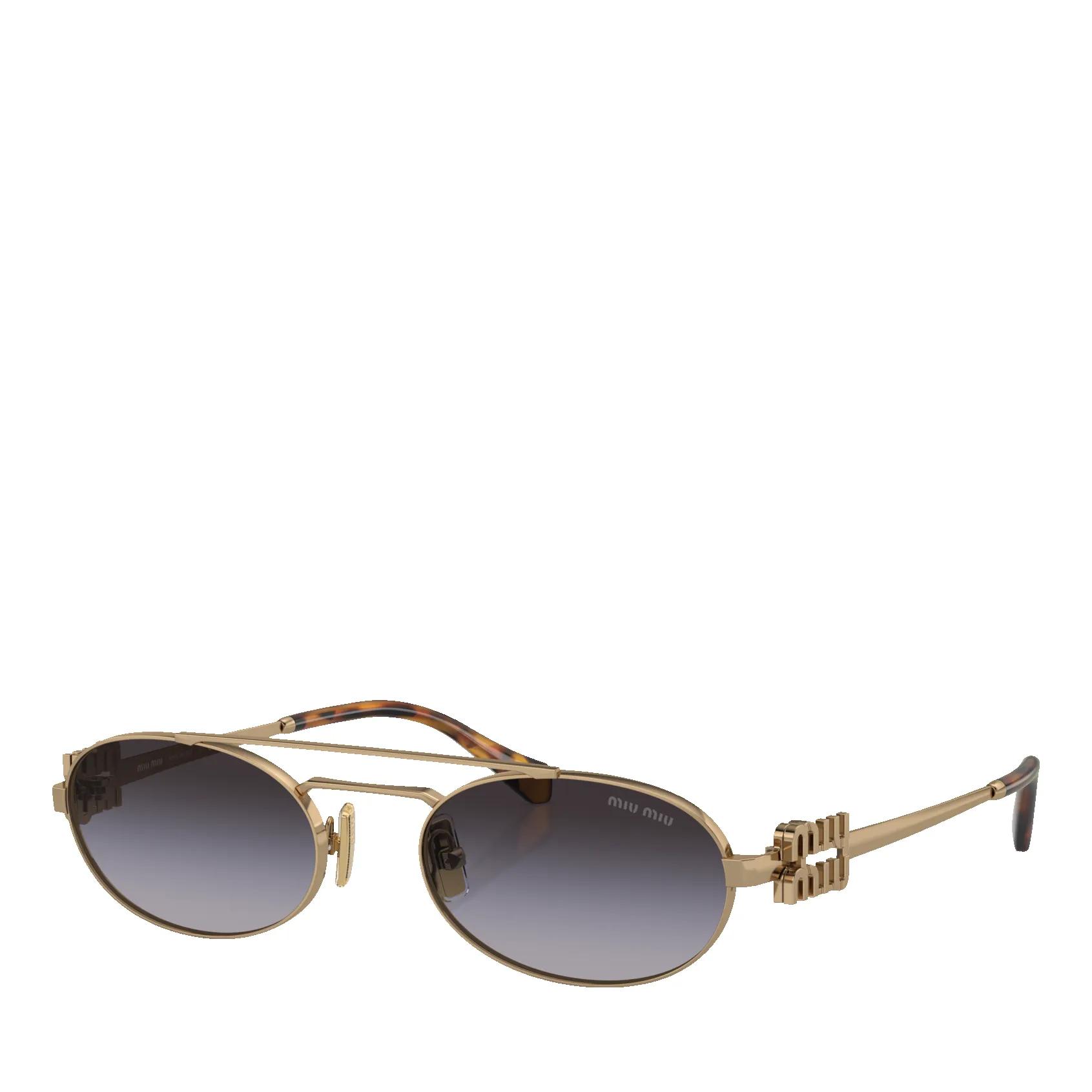 Miu Miu 0MU 54ZS Antique Gold | Zonnebril