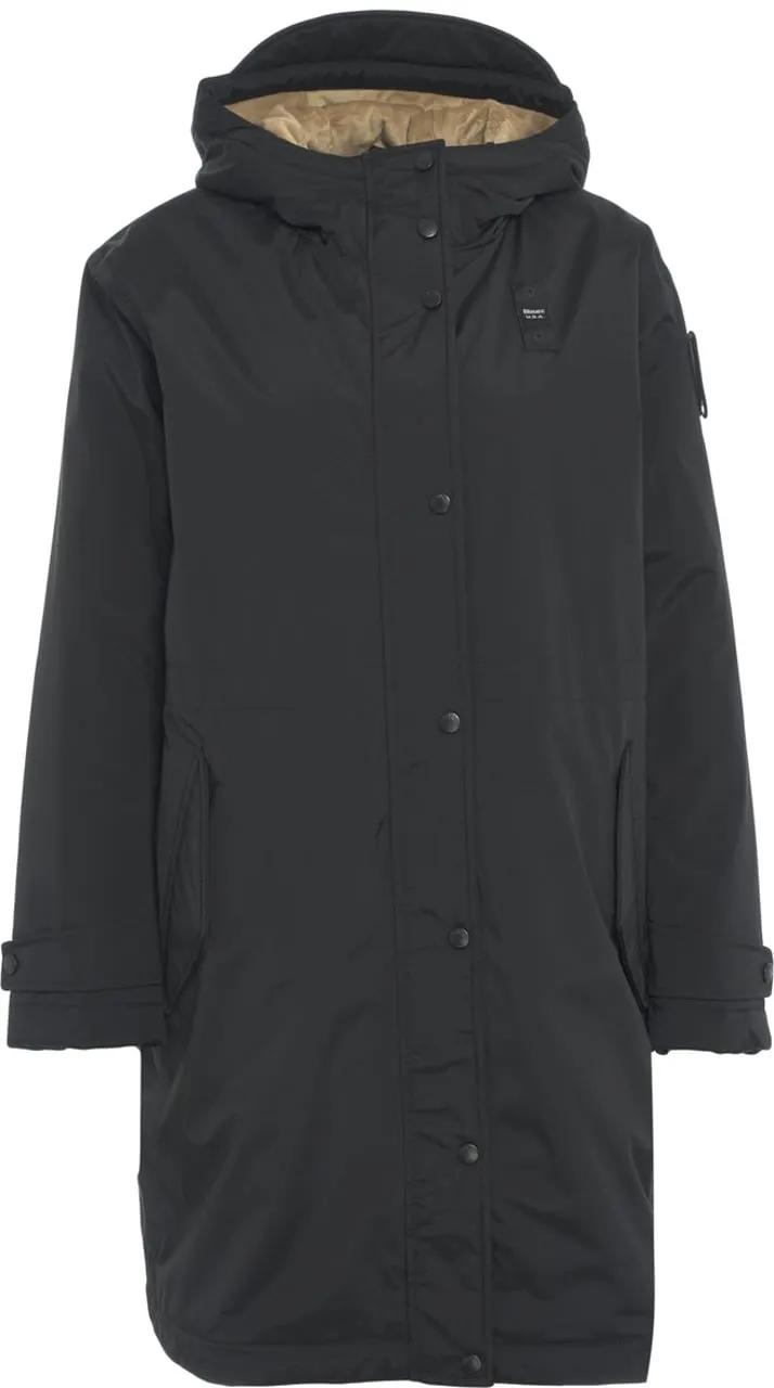 Blauer Parka with hood schwarz | Parka